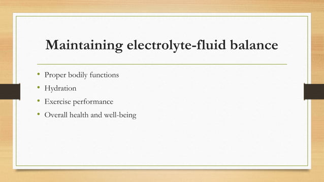 Electrolyte fluid balance fluid ppt.pptx | Chemistry | Science