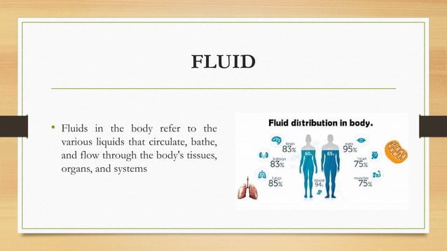 Electrolyte fluid balance fluid ppt.pptx | Chemistry | Science