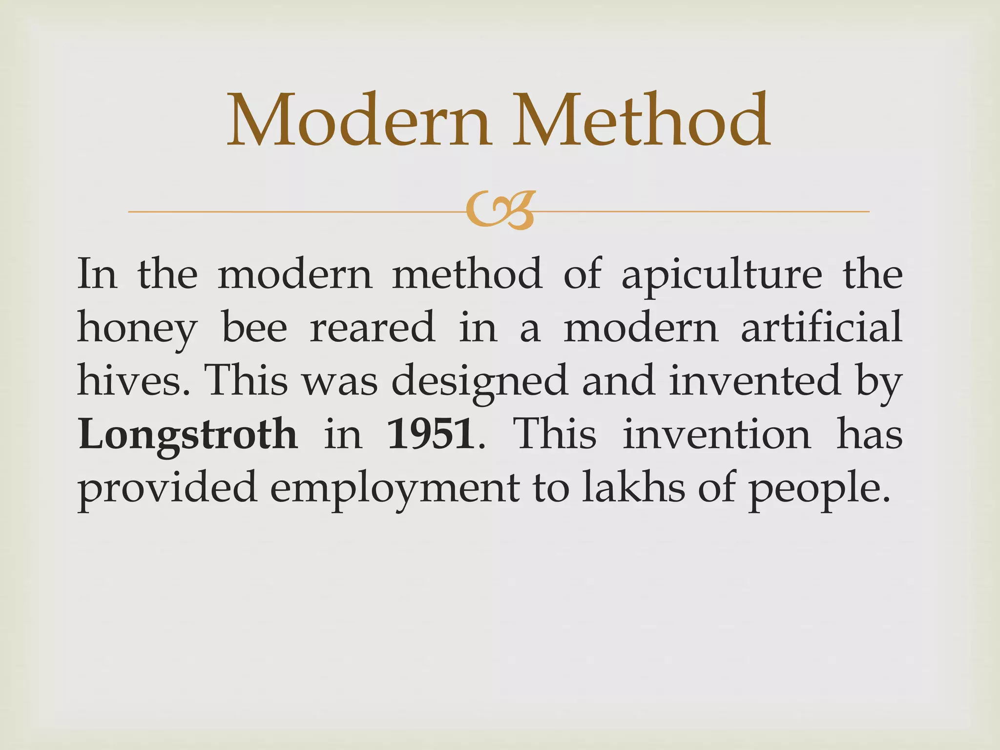 importance of apiculture | PPTX