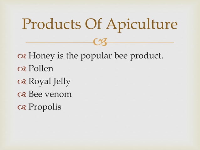 importance of apiculture | PPTX