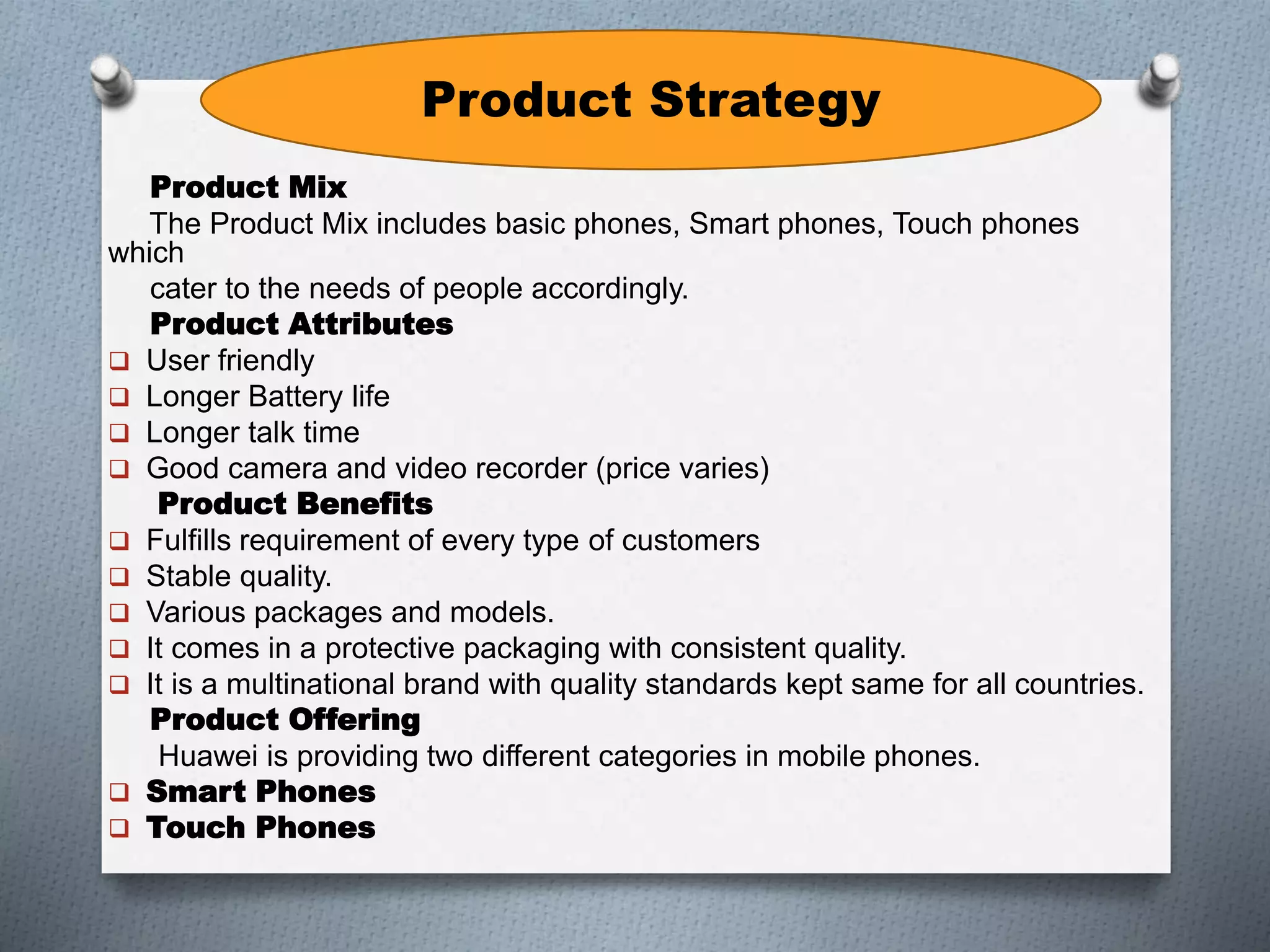 The Strategic Management Process of Huawei Mobiles. | PPT
