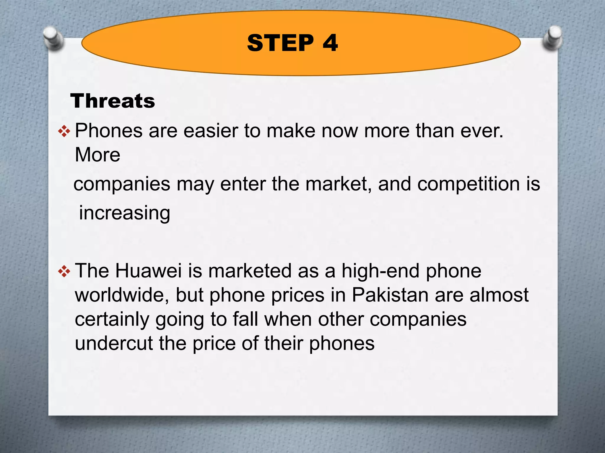 The Strategic Management Process of Huawei Mobiles. | PPT