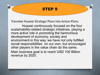 The Strategic Management Process of Huawei Mobiles. | PPT