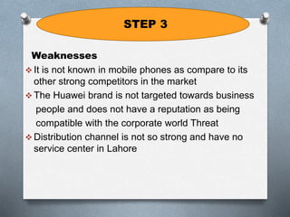 The Strategic Management Process of Huawei Mobiles. | PPT