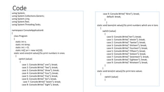 convert number to string | PPT