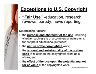 MUC109 LEC 5a.Intro to Copyright | PPT