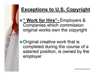 MUC109 LEC 5a.Intro to Copyright | PPT