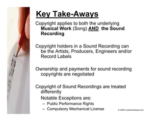 MUC109 LEC 6a. Copyright Exceptions | PDF | Audio Production | Content ...