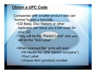 MUC110 LEC7.CD PRODUCTION PROCESS | PPT