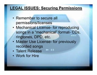 MUC110 LEC7.CD PRODUCTION PROCESS | PPT