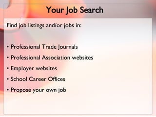 MUC295 LEC1b Job Search 101 | PPT