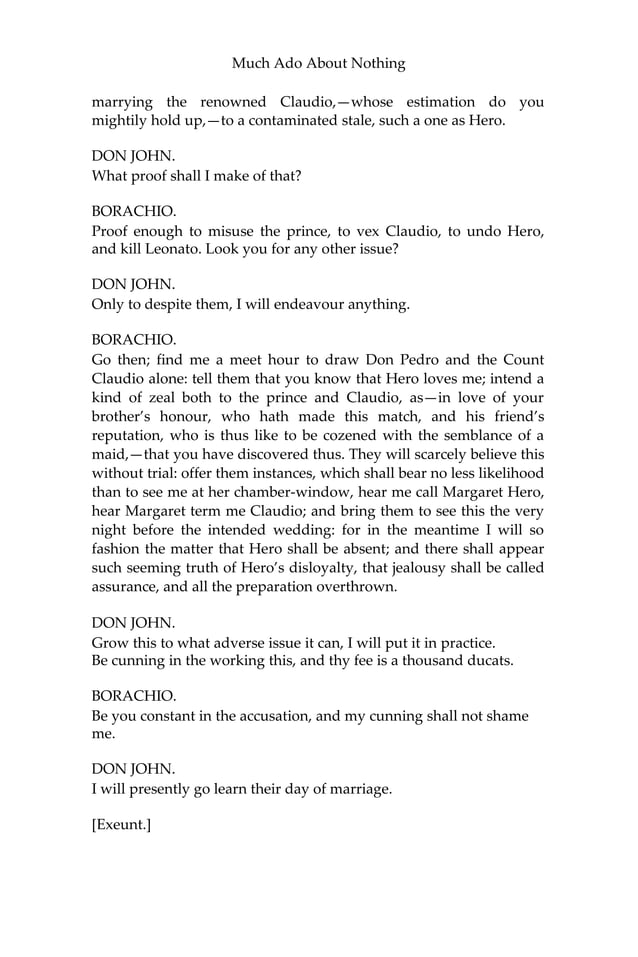 Much ado about nothing - william shakespeare | PDF | Comedy | Genres