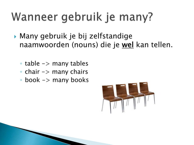 Much and many | PPTX