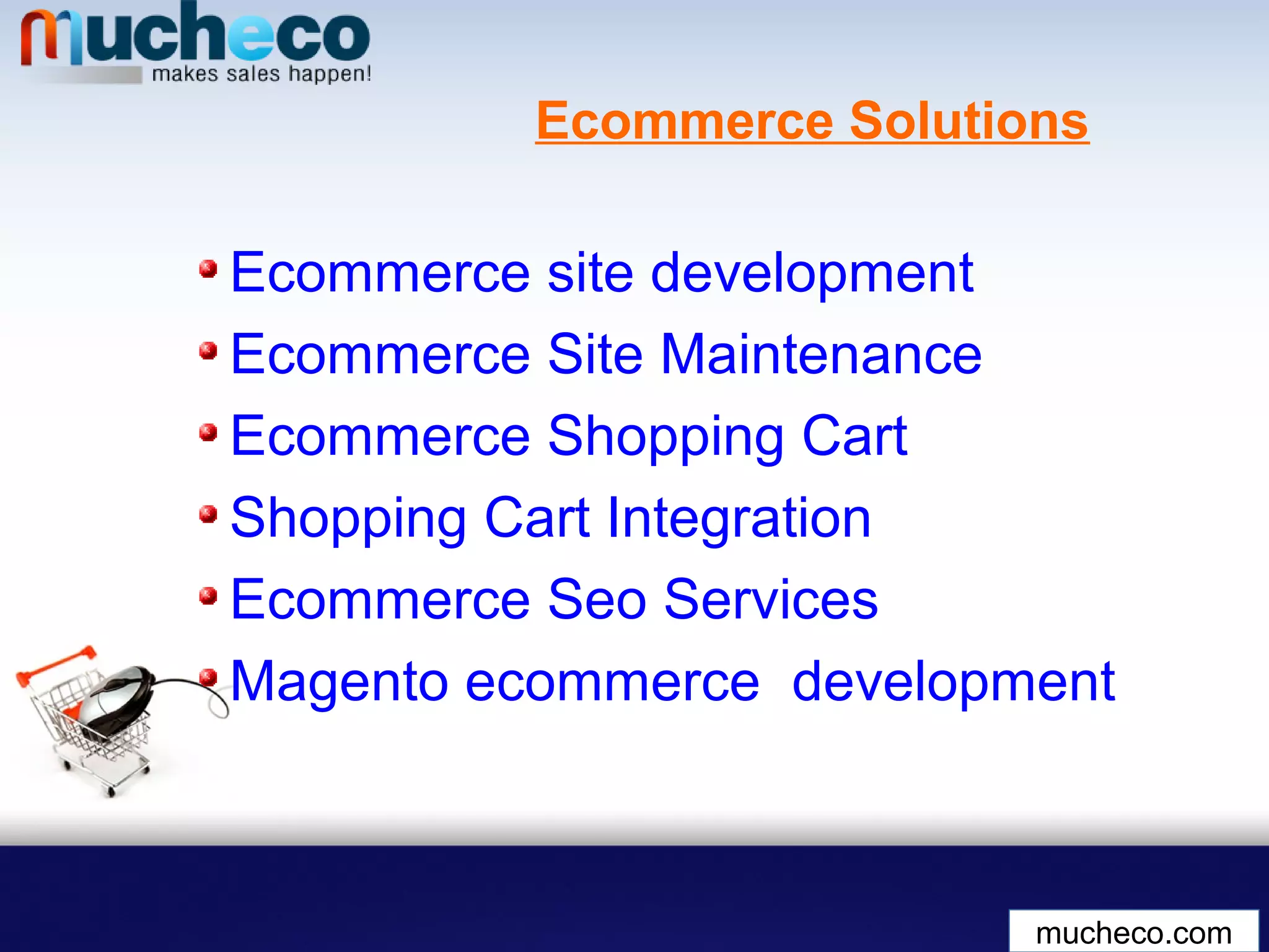 Multi Channel eCommerce Solutions | PPT