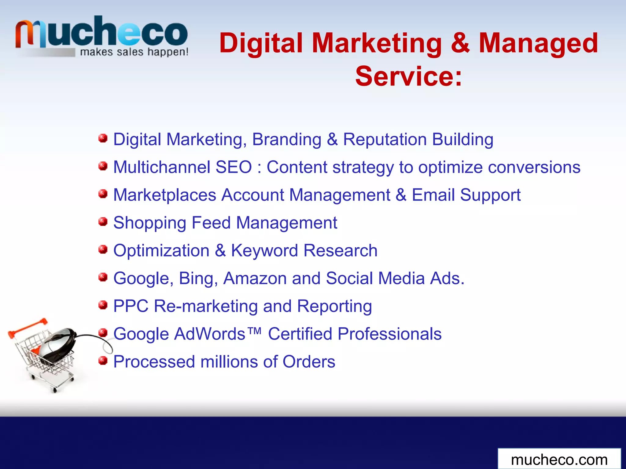 Multi Channel eCommerce Solutions | PPT