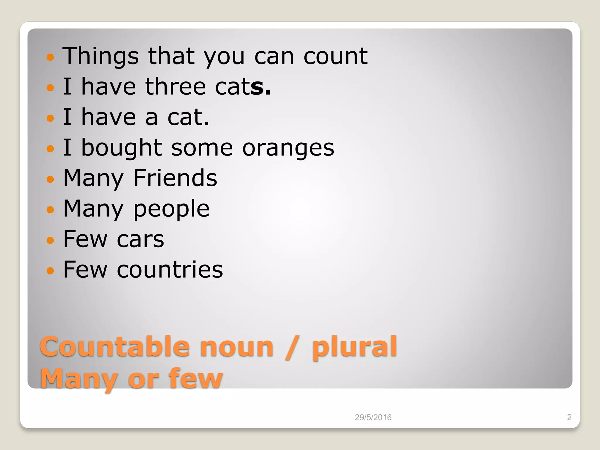 Much many a lot countable or uncountable | PPT