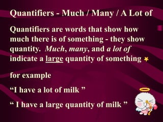 Much Many A Lot Of | PPTX