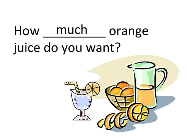 Much or many | PPT