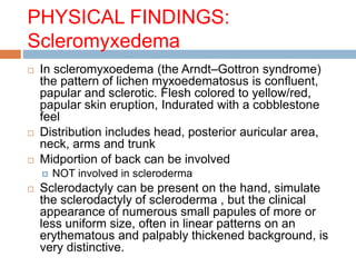 Mucinoses | PPTX | Skin and Dermatology | Diseases and Conditions