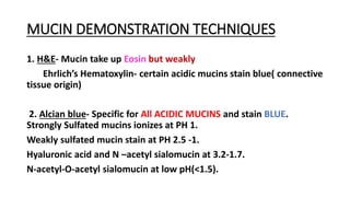 Mucin stains | PPTX