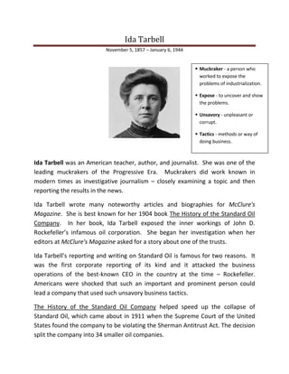 Muckrakers Walkaround 10/2015 | PDF