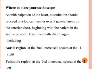 ASSESSMENT OF THE HEART AND NECK VESSELs | PPTX