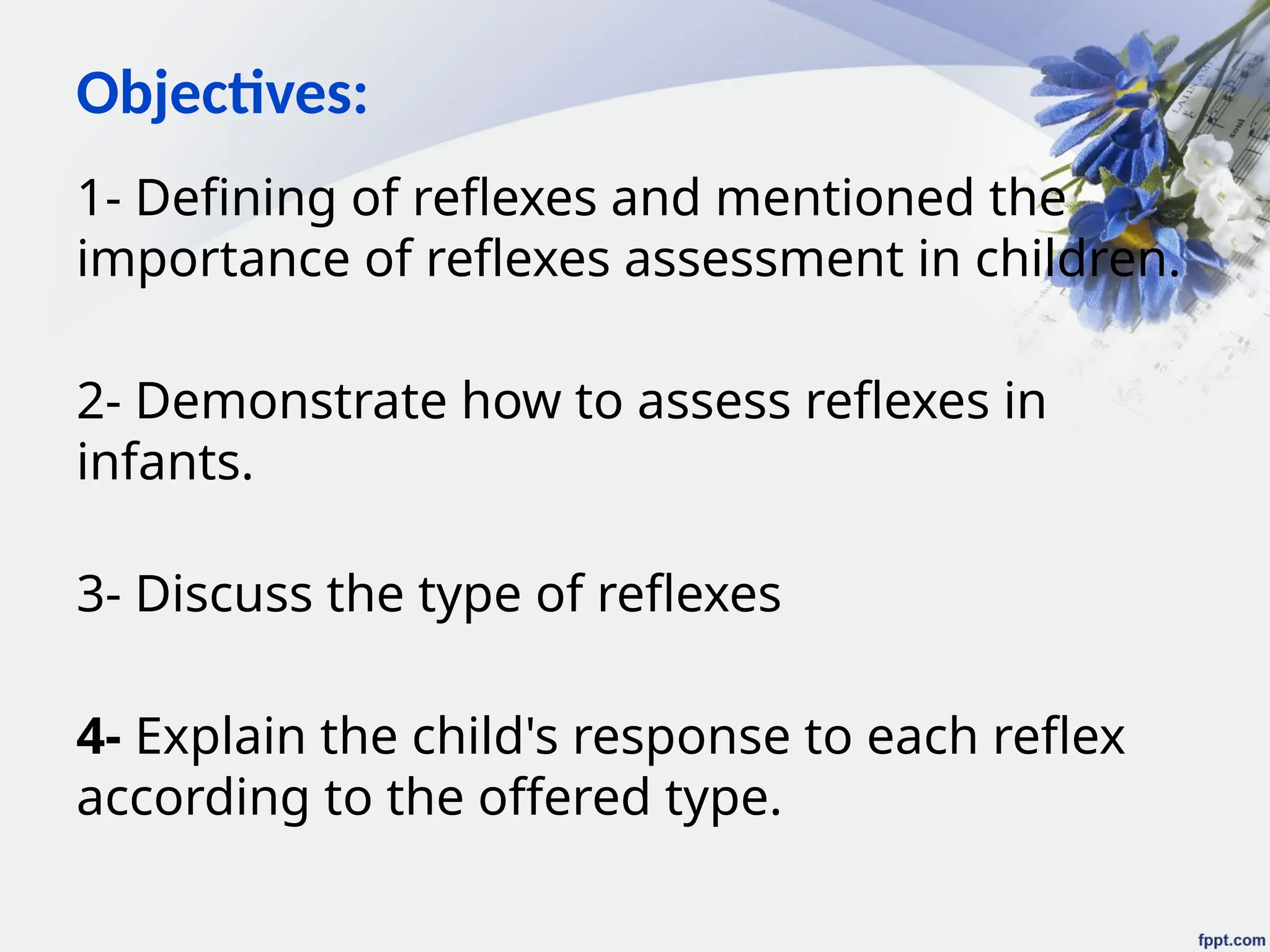 REFLEXES TYPES LEVELS TESTING PROCEDURES.pptx