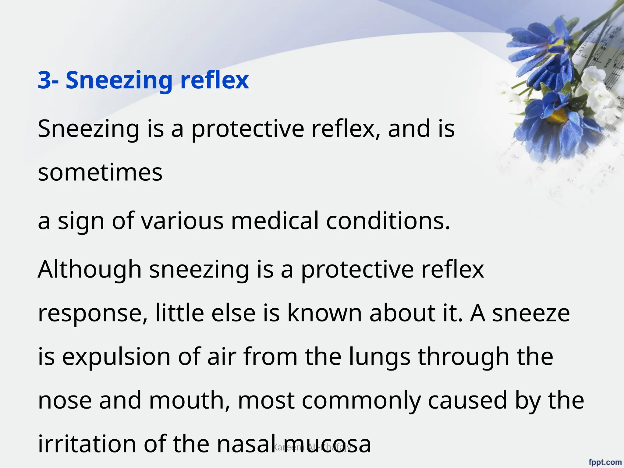 REFLEXES TYPES LEVELS TESTING PROCEDURES.pptx
