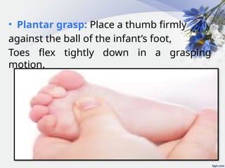 REFLEXES TYPES LEVELS TESTING PROCEDURES.pptx