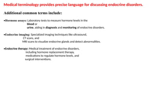 Endocrine glands and the disorders part 1 | PPTX