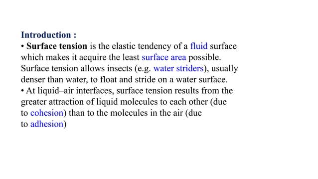 Introduction to surface tension in physical chemistry.pptx