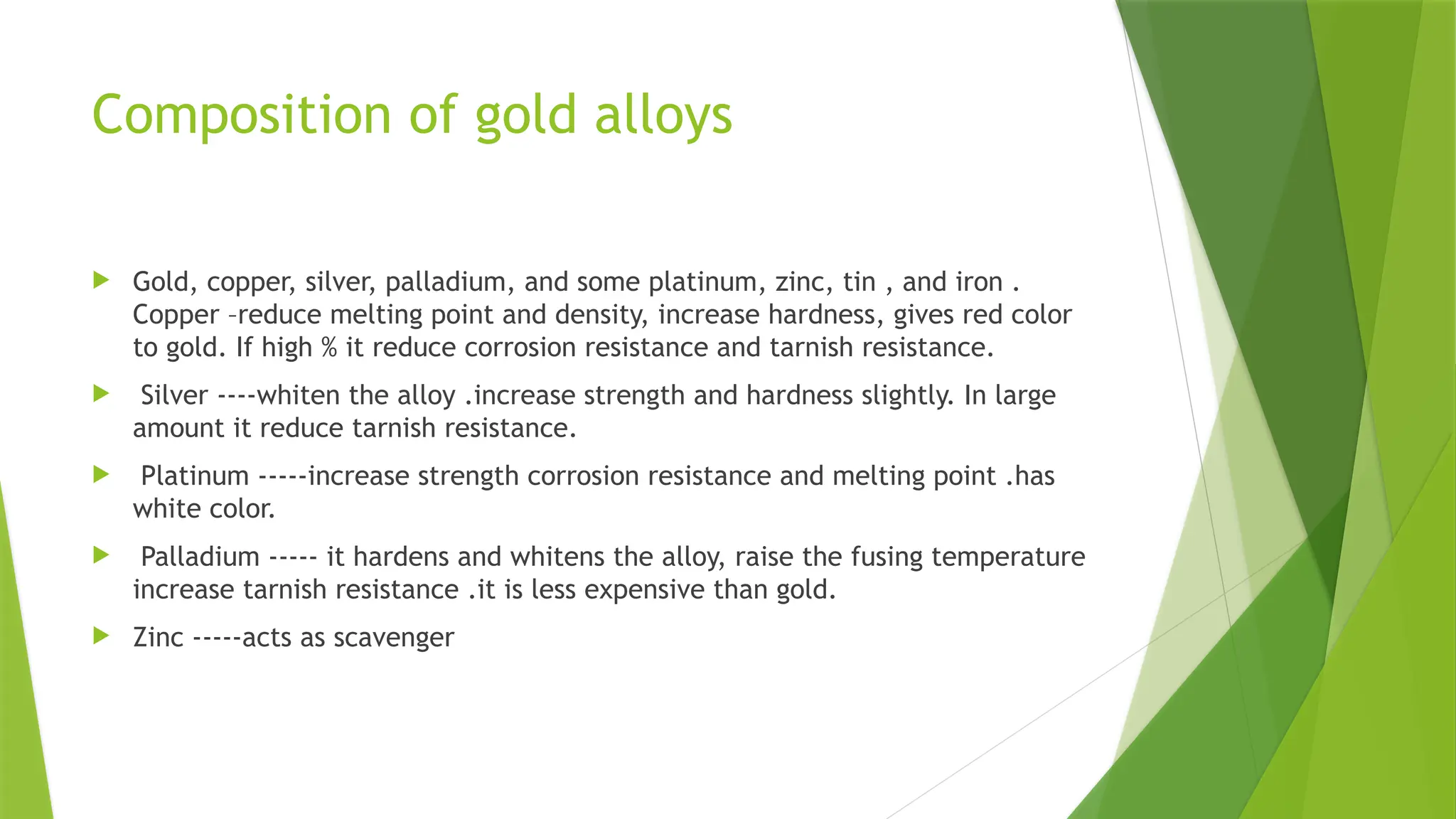 Metal and metals alloy dental materials metallurgy | PPTX | Chemistry ...