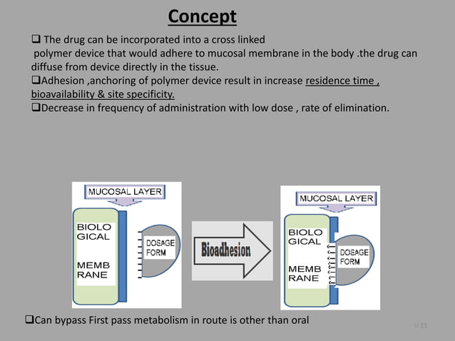 Mucoadhesive drug delivery system | PPTX