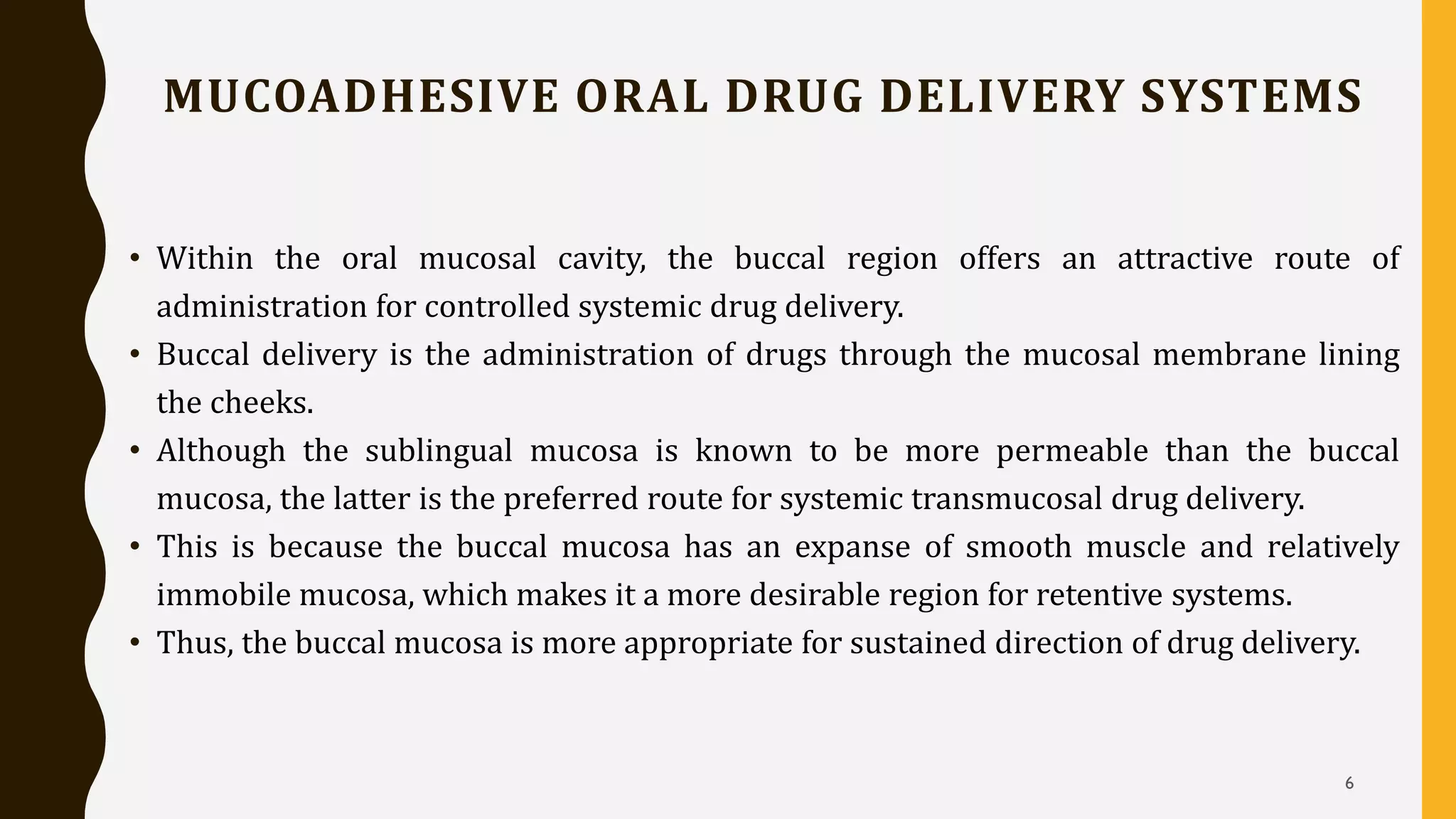 Mucoadhesive Drug Delivery System | PDF