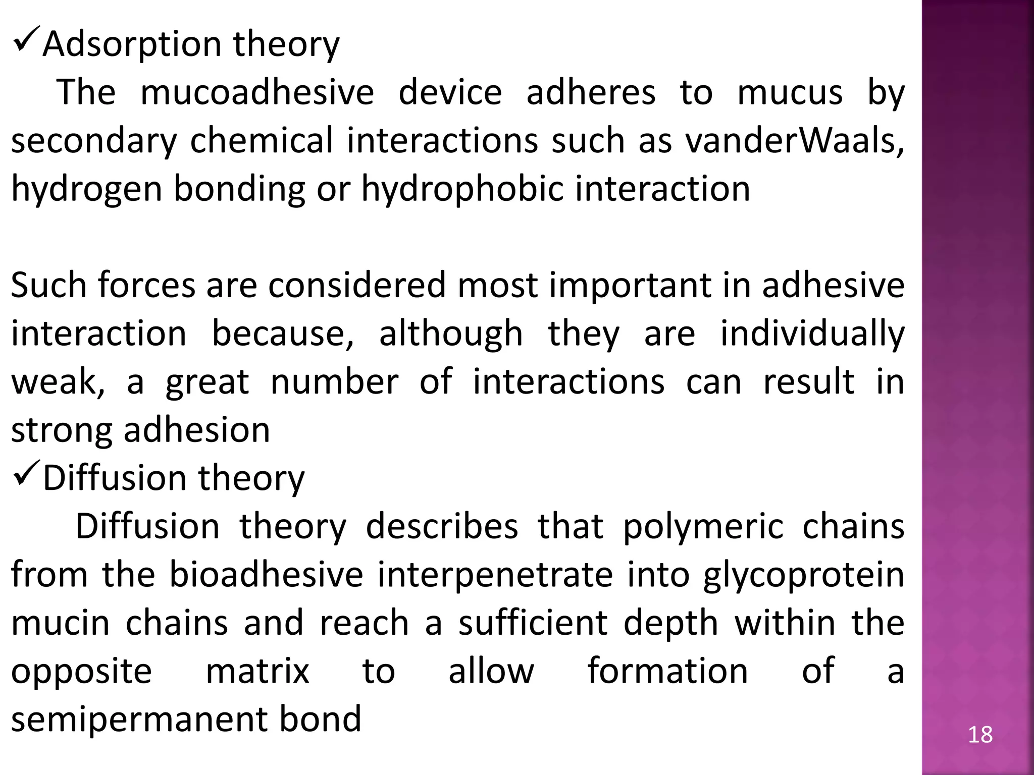 Bio/Mucoadhesive drug deivery system | PDF