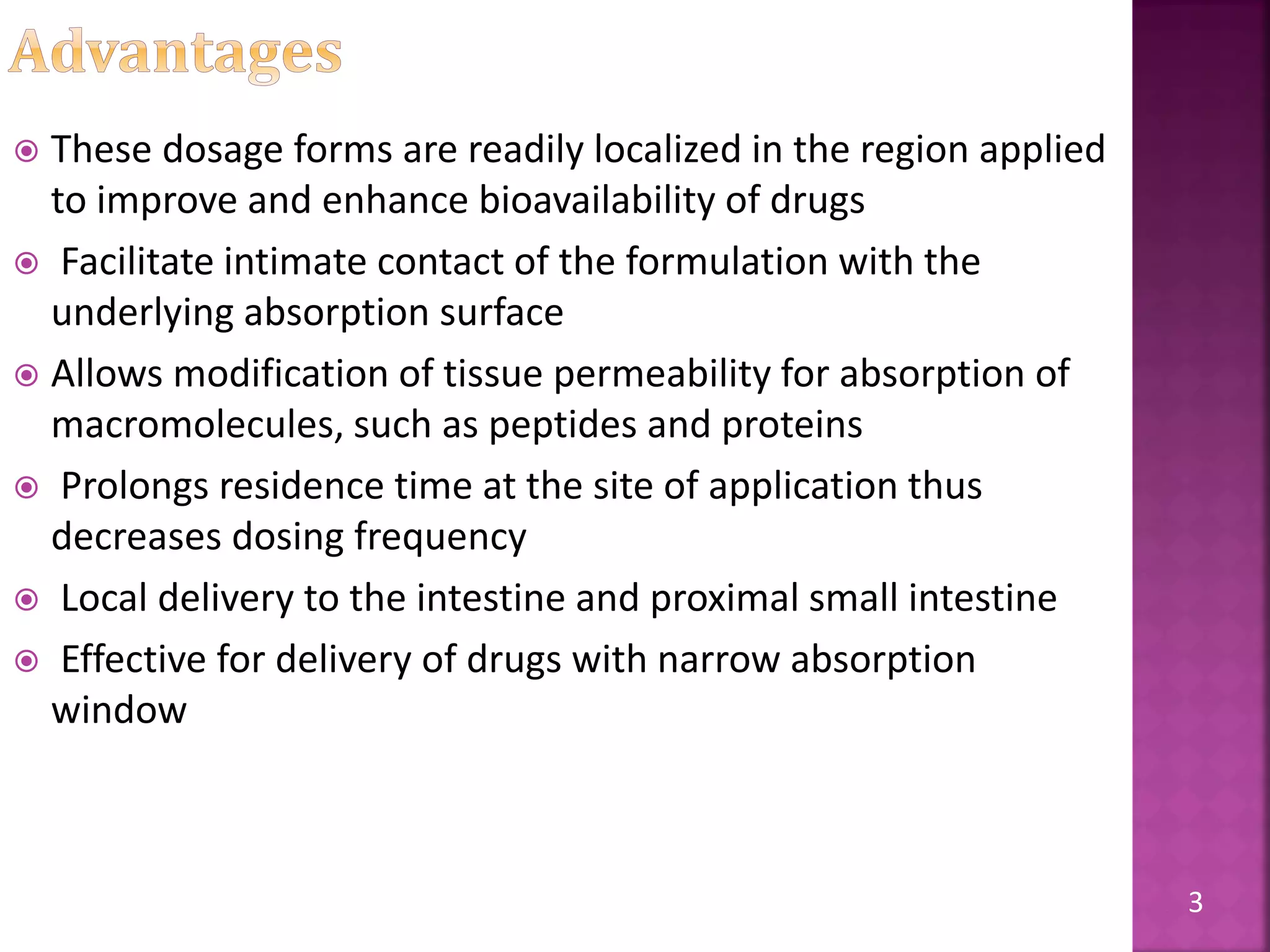 Bio/Mucoadhesive drug deivery system | PDF