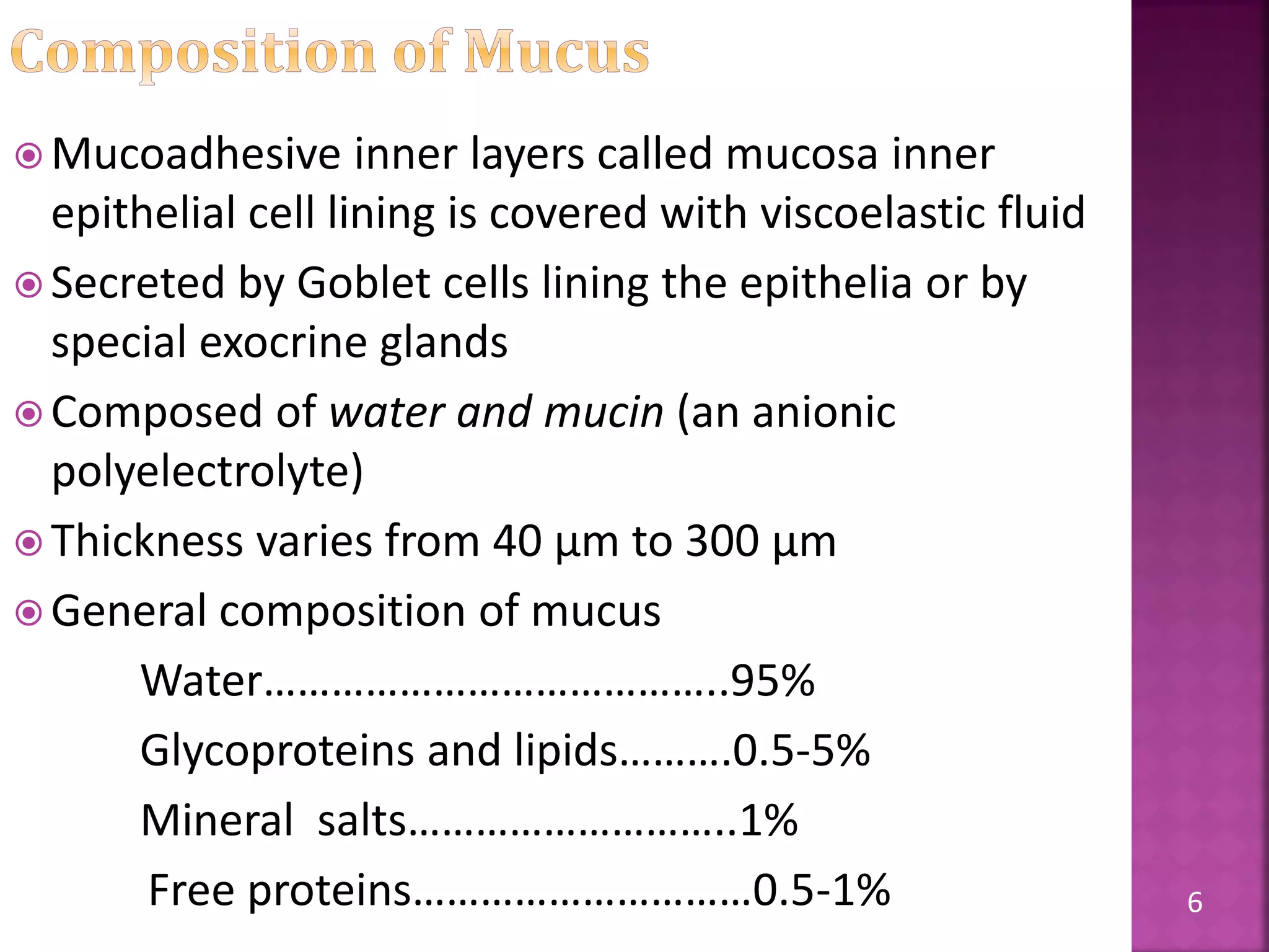 Bio/Mucoadhesive drug deivery system | PDF