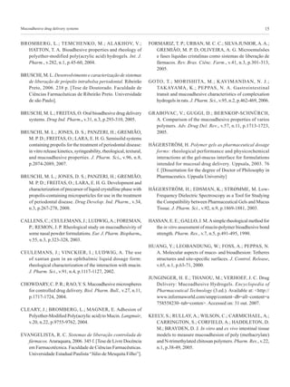 Mucoadhesive theories | PDF