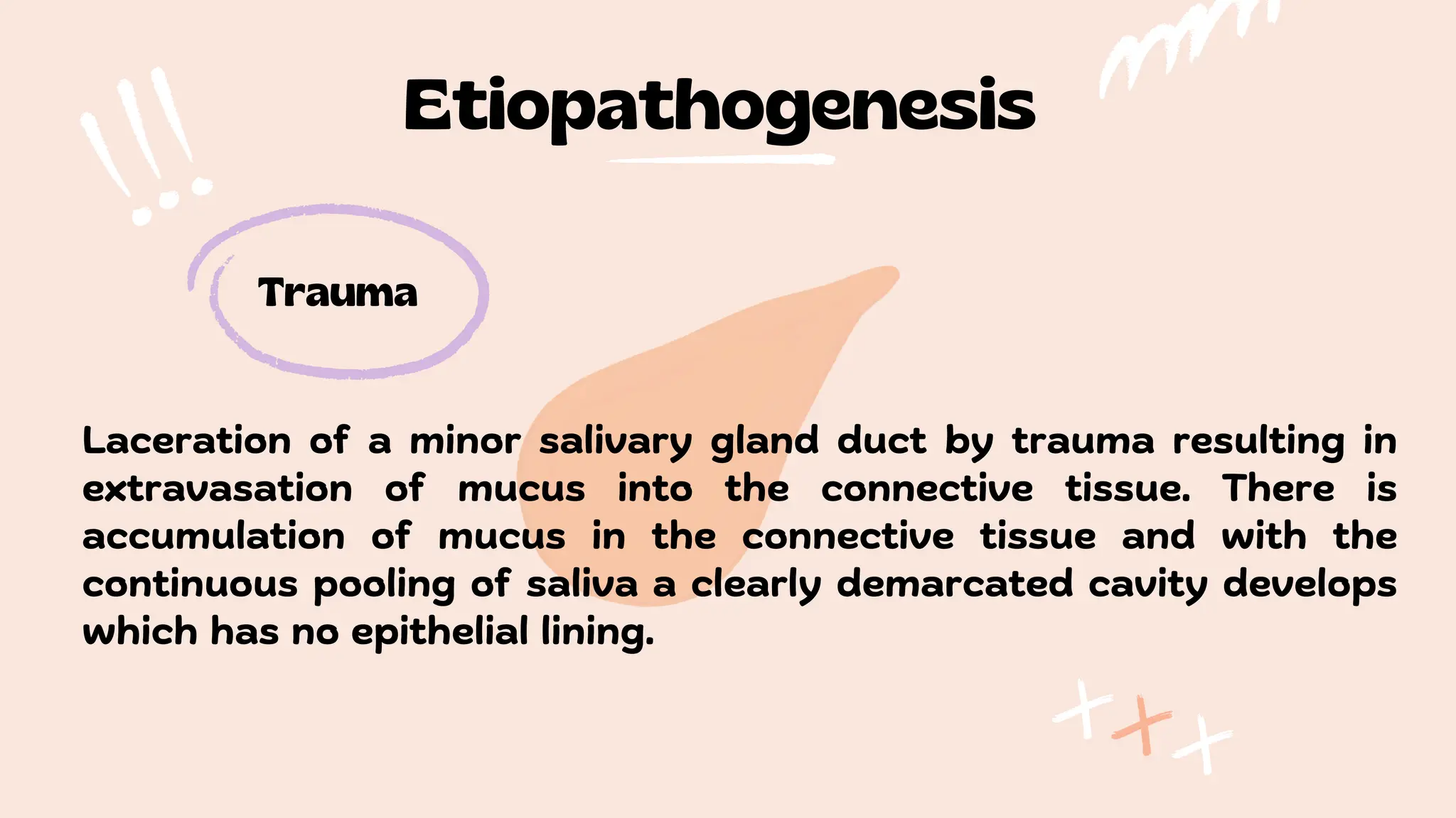 MUCOCELE & RANULA are mucous cyst of salivary gland | PDF