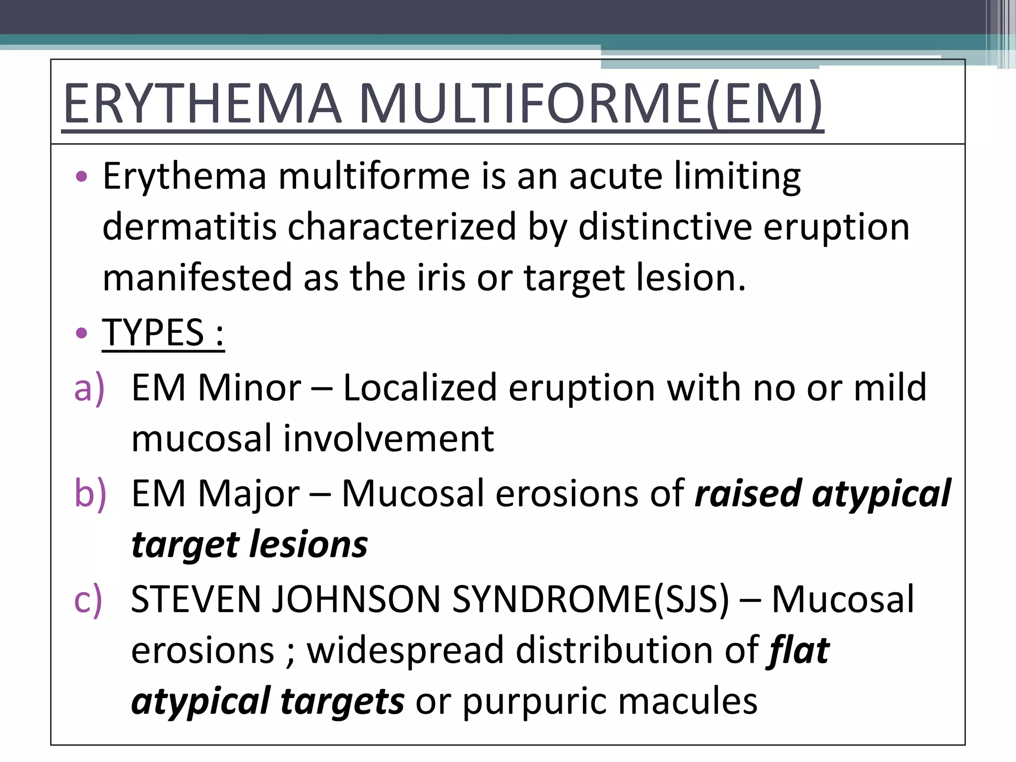 Mucocutaneous | PPTX