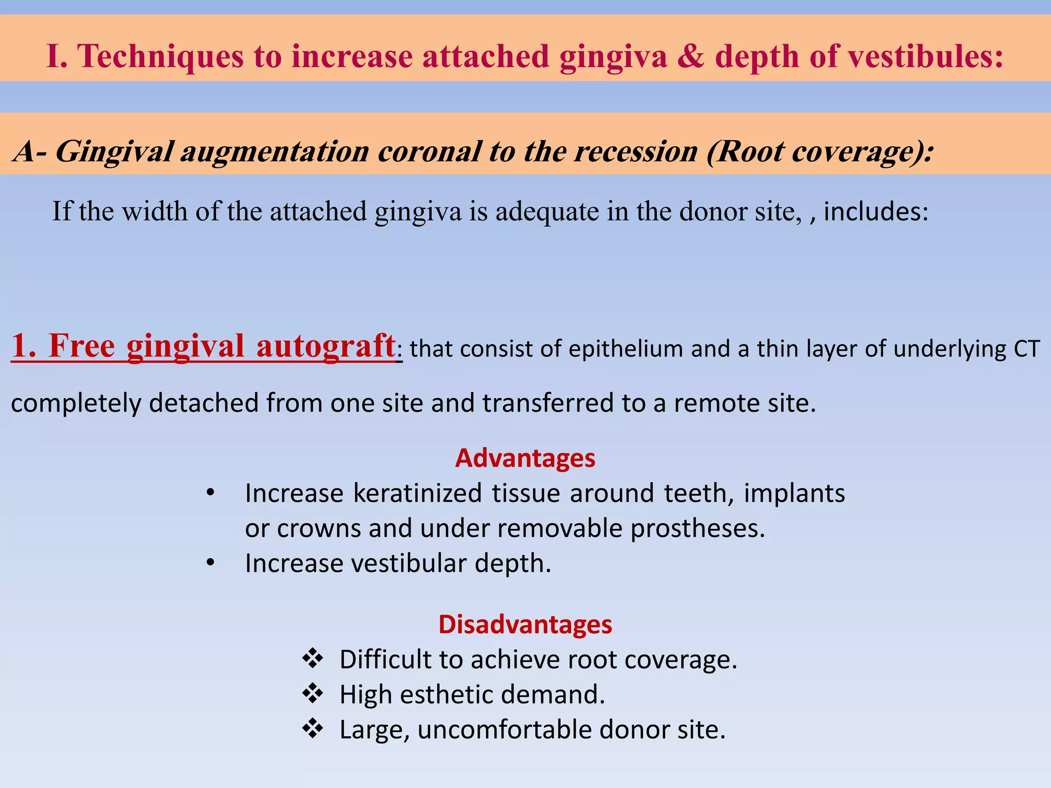 Mucogingival surgery | PDF