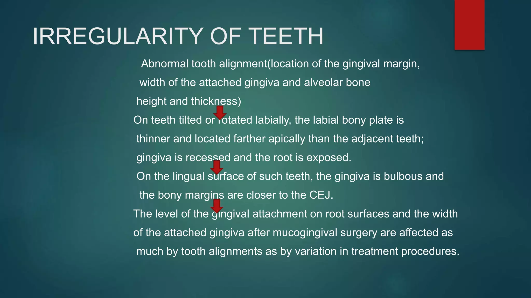 Mucogingival surgery in periodontics | PPTX