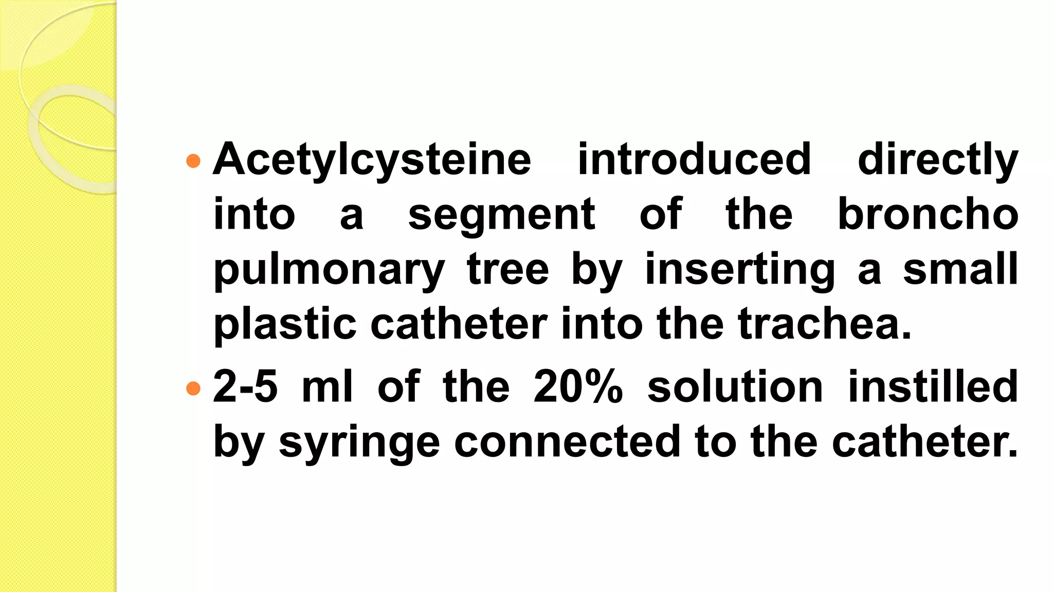 Mucolytic Drugs | PPTX