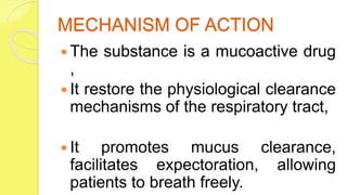 Mucolytic Drugs | PPT