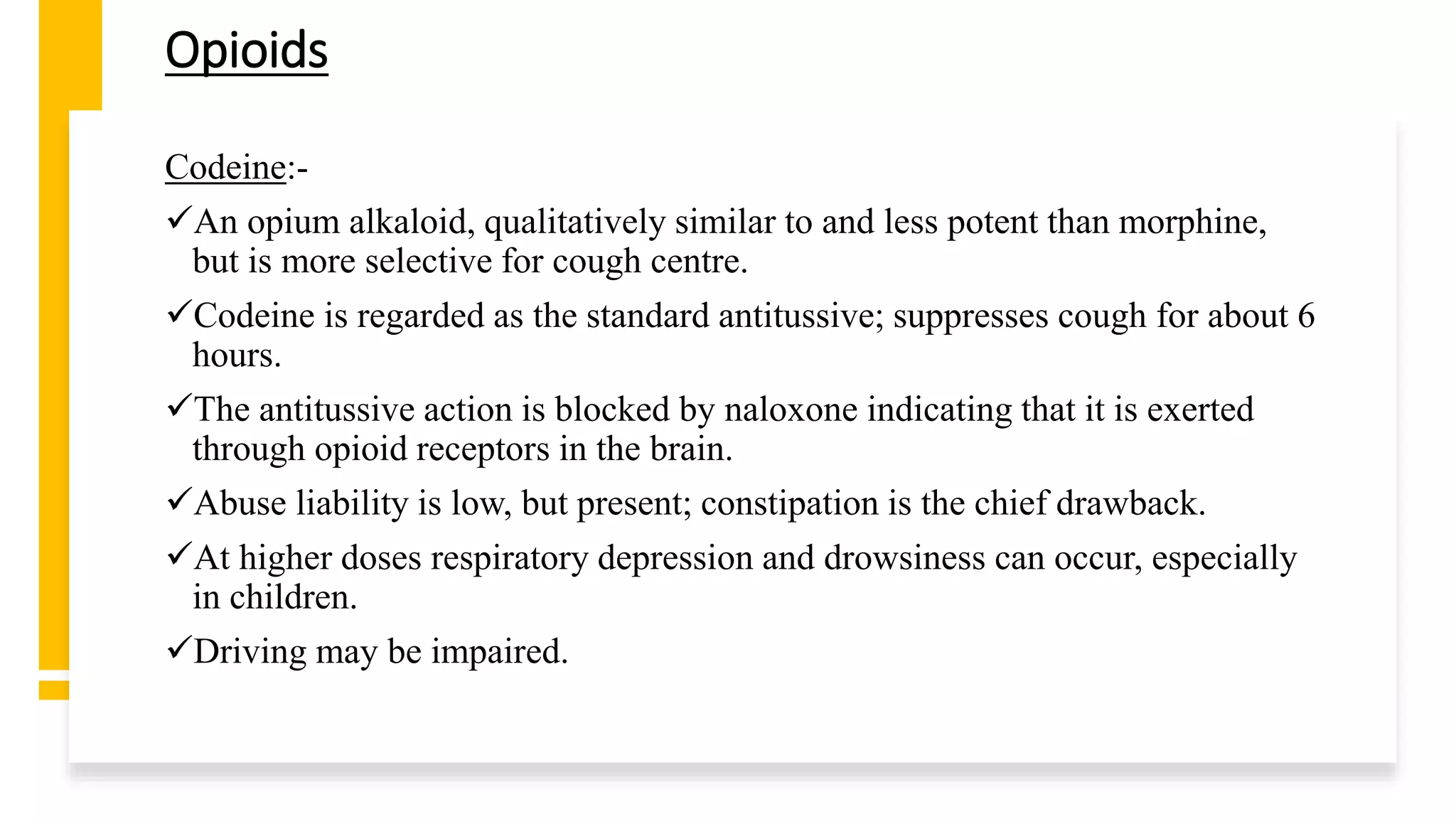 Mucolytics,Decongestants,Expectorants,Antitussives & Bronchodialators ...