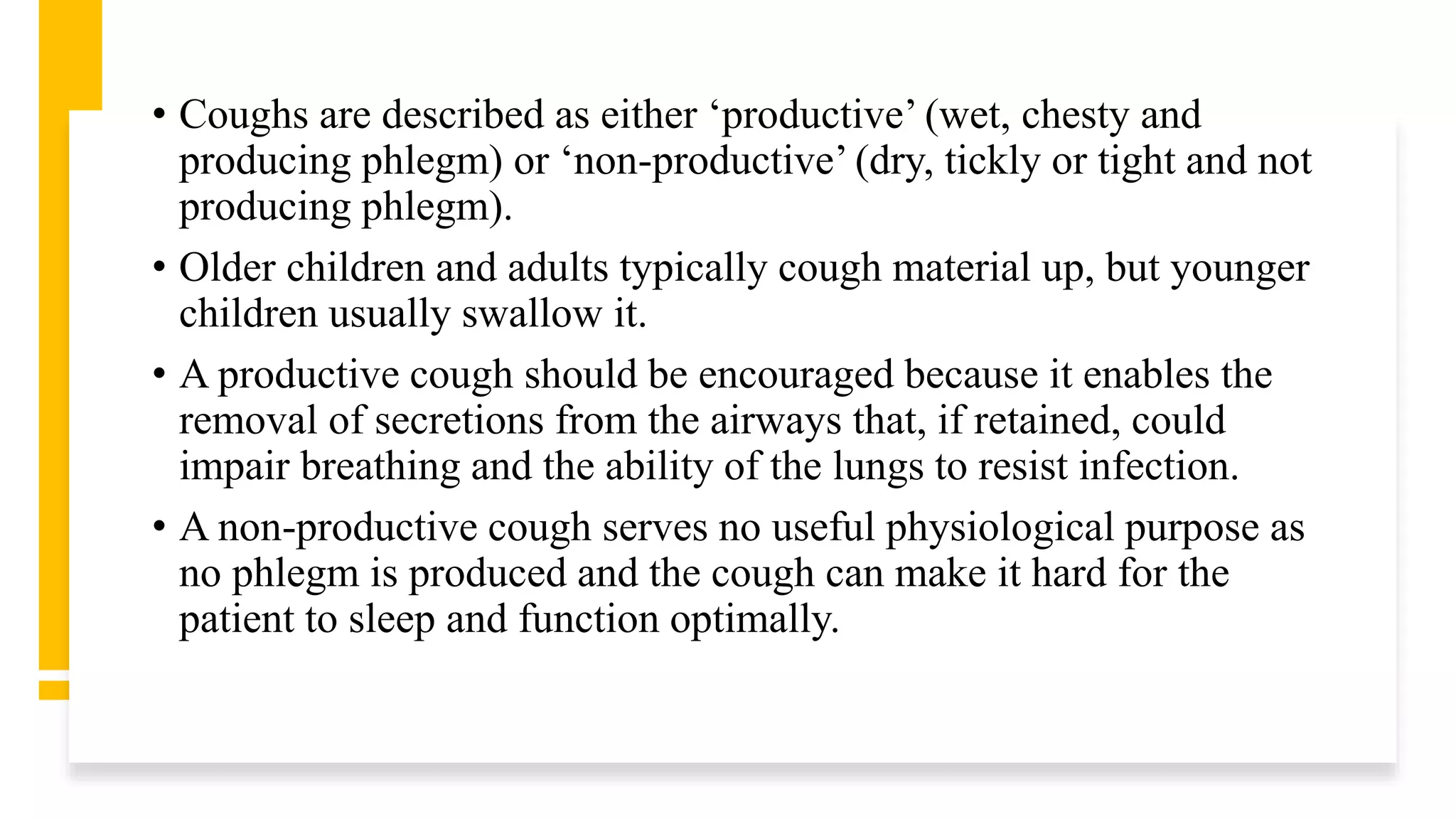 Mucolytics,Decongestants,Expectorants,Antitussives & Bronchodialators.pptx