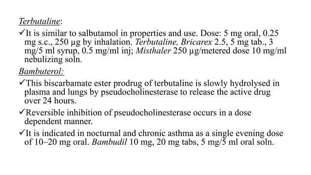 Mucolytics,Decongestants,Expectorants,Antitussives & Bronchodialators ...