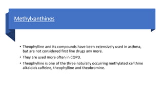 Mucolytics,Decongestants,Expectorants,Antitussives & Bronchodialators.pptx