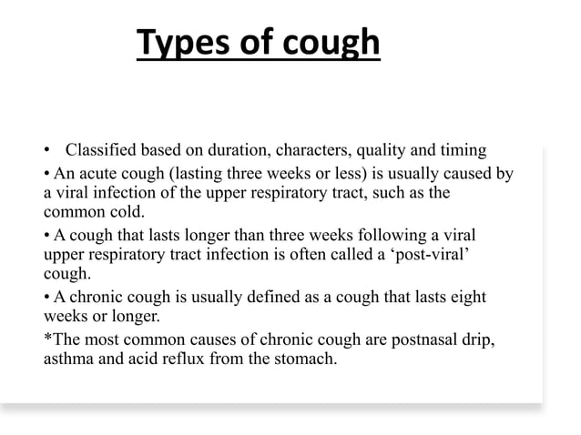 Mucolytics, Expectorants, Antitussives & Bronchodialators.pptx | Lung ...