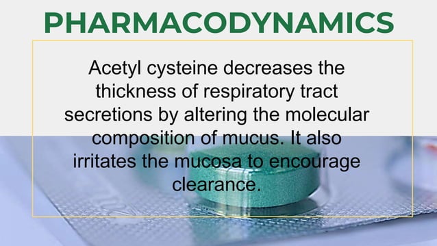 Mucolytics pharmacology | PPTX | Lung and Respiratory Health | Diseases ...